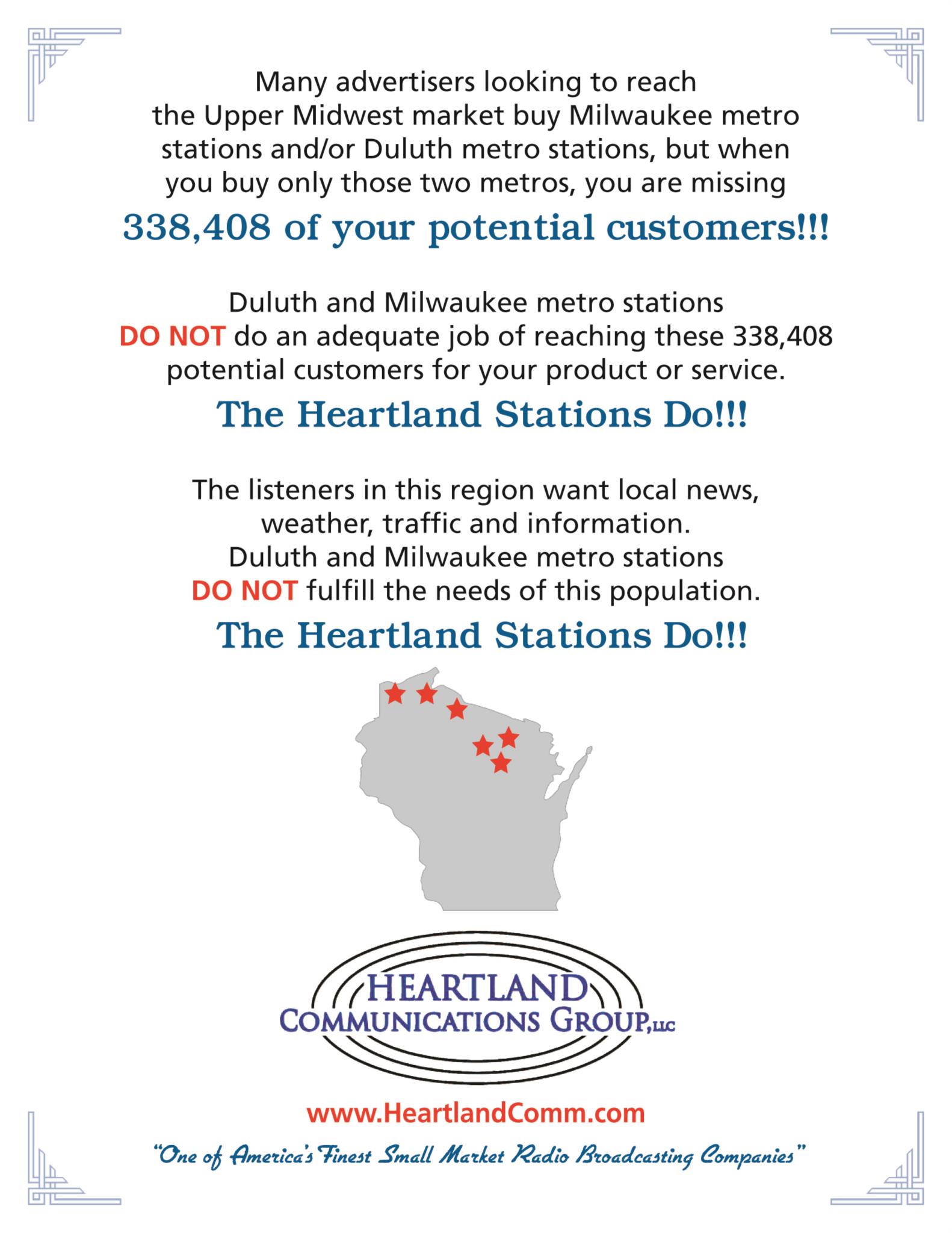 Heartland Communications - Coverage Area